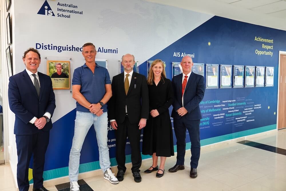Alumni Troy Hunt's Inspiring Visit | AIS Singapore